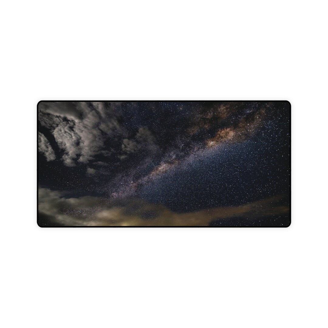 Space Stars Universe Clouds Night Skyline Mouse Pad Computer Tech ...