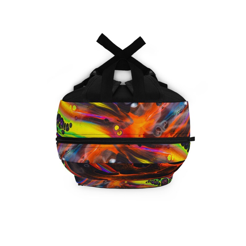 Trendy Aesthetic Psychedelic Trippy Swirl Pattern Backpack Bookbag ...