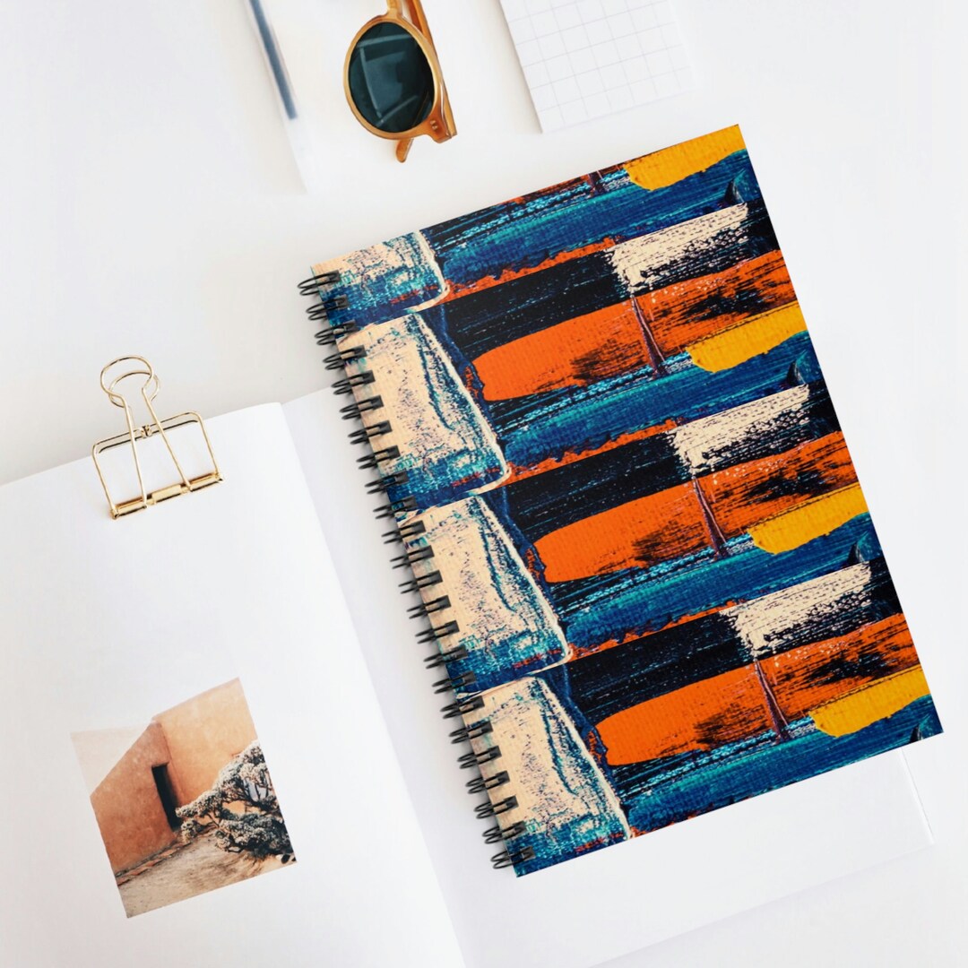 Abstract Art Diary, Dialy Journal Notebook, Study Notebook - Etsy