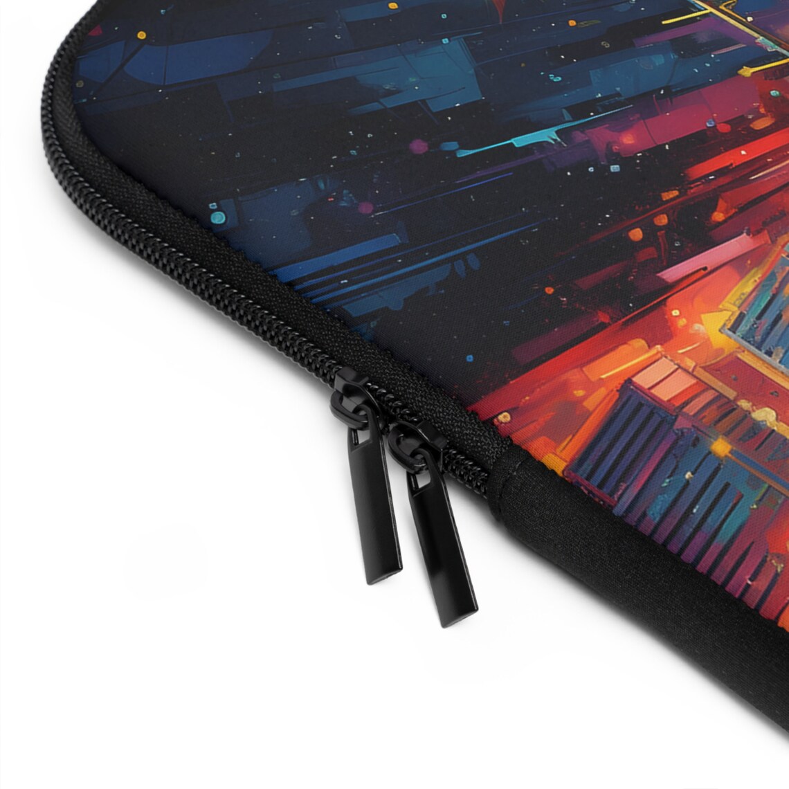 Retro Race Car Delorean Vapor Wave Synthwave Cyberpunk Laptop Sleeve ...