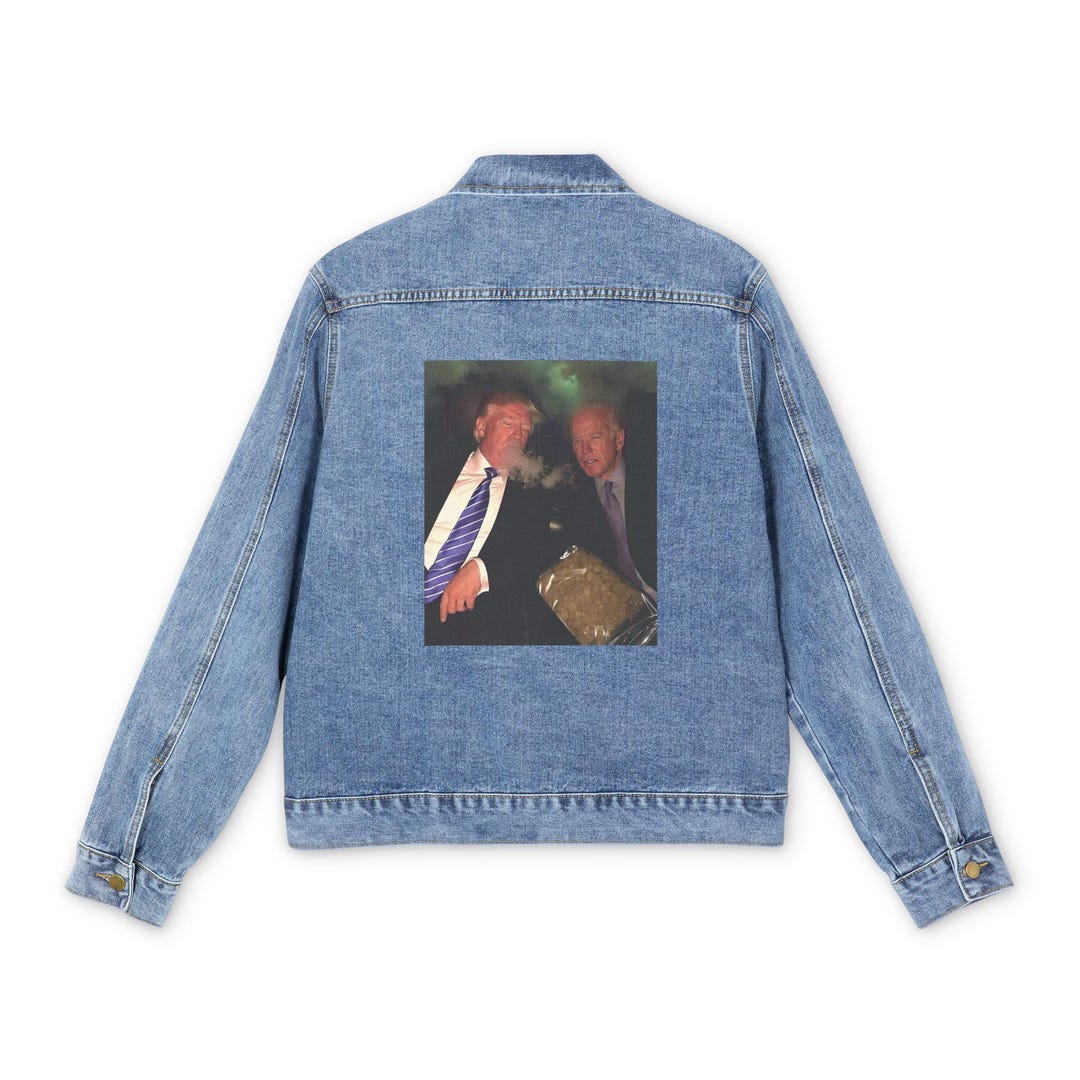 Donald Trump Joe Biden Smoking Fat Nugs Stoner Weed United States ...