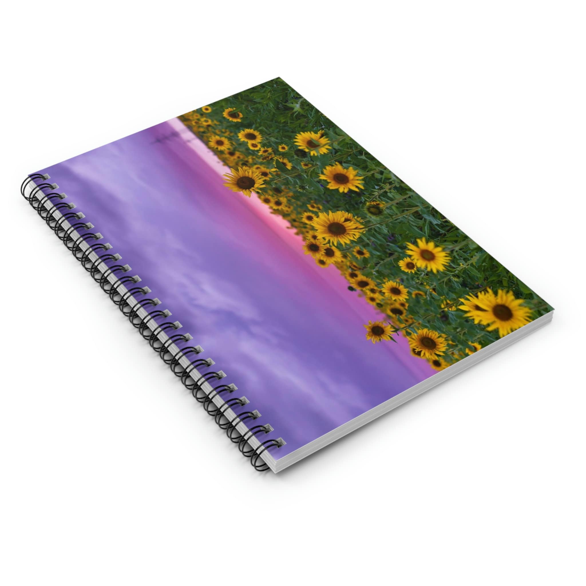 Sunflower Spiral Notebook, Daily Journal, Personal Diary - Etsy