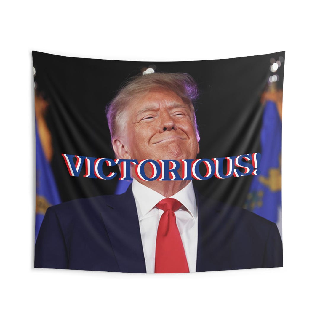 Victorious Victory Donald Trump Maga President 45 47 America United ...