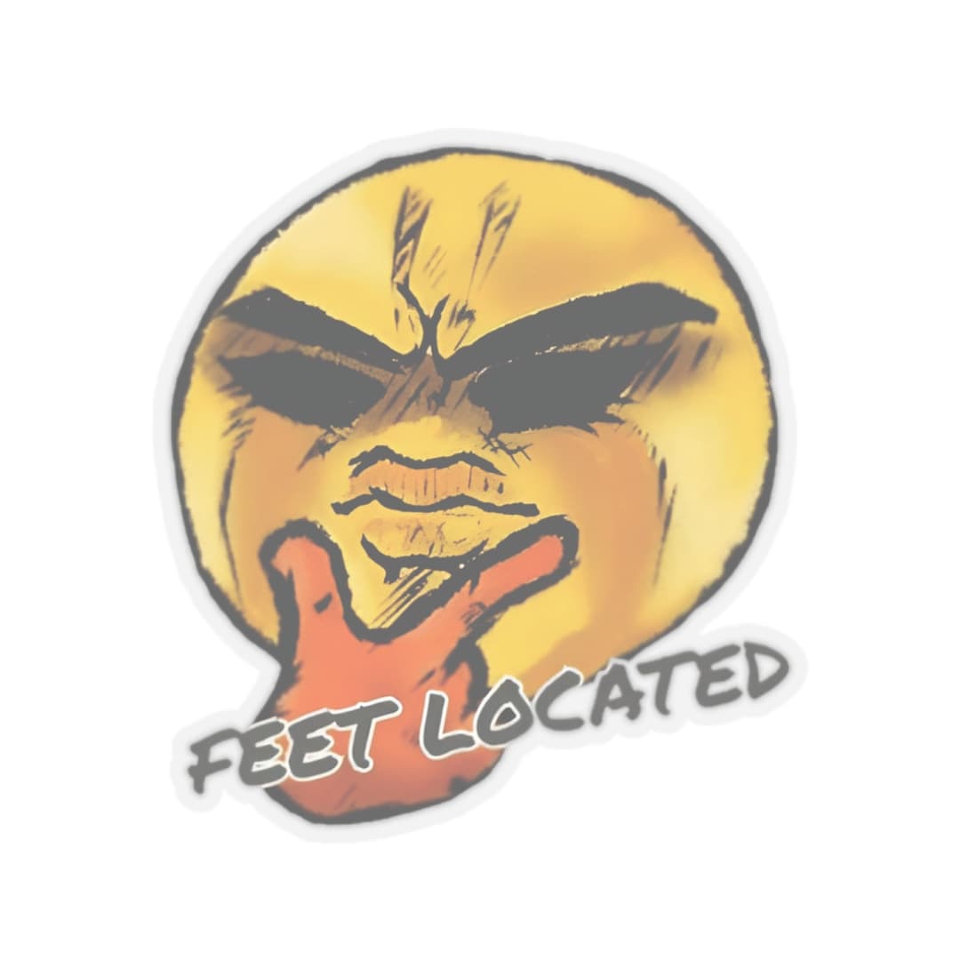 Feet Located Foot Fetish Meme Laptop Waterbottle MacBook Pro Guitar ...