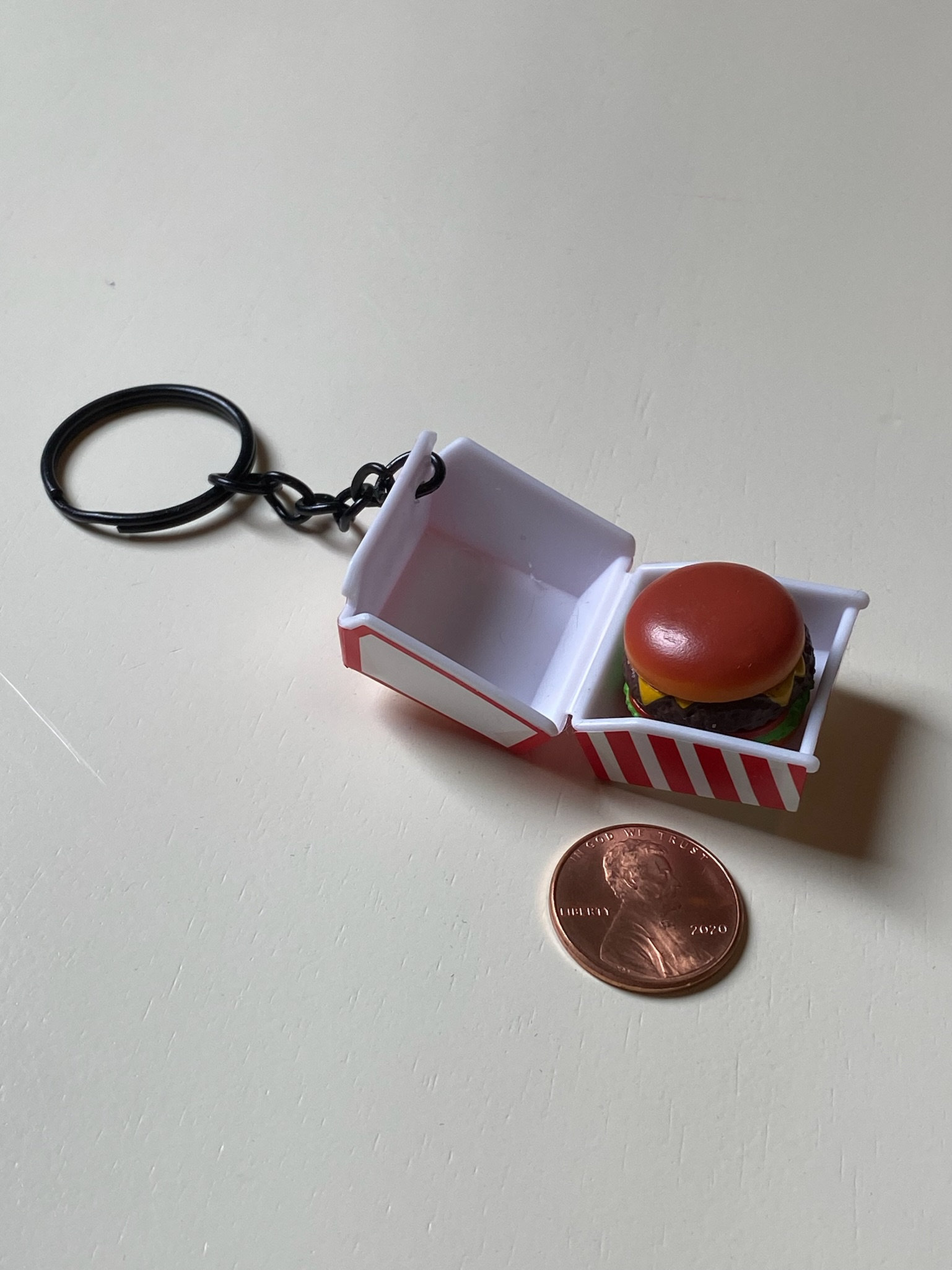 TGI Fridays Cheeseburger Mini Brands Keychain Accessory - Etsy