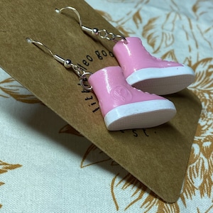 Jojo Siwa Pink High Top Sneaker Earrings - Etsy