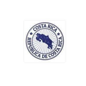 Costa Rica Passport | Stamp Die-cut Stickers | Travel Sticker ...