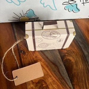 Suitcase Boxes | Favor Boxes | Travel Boxes | Candy Box | Travel Themed ...
