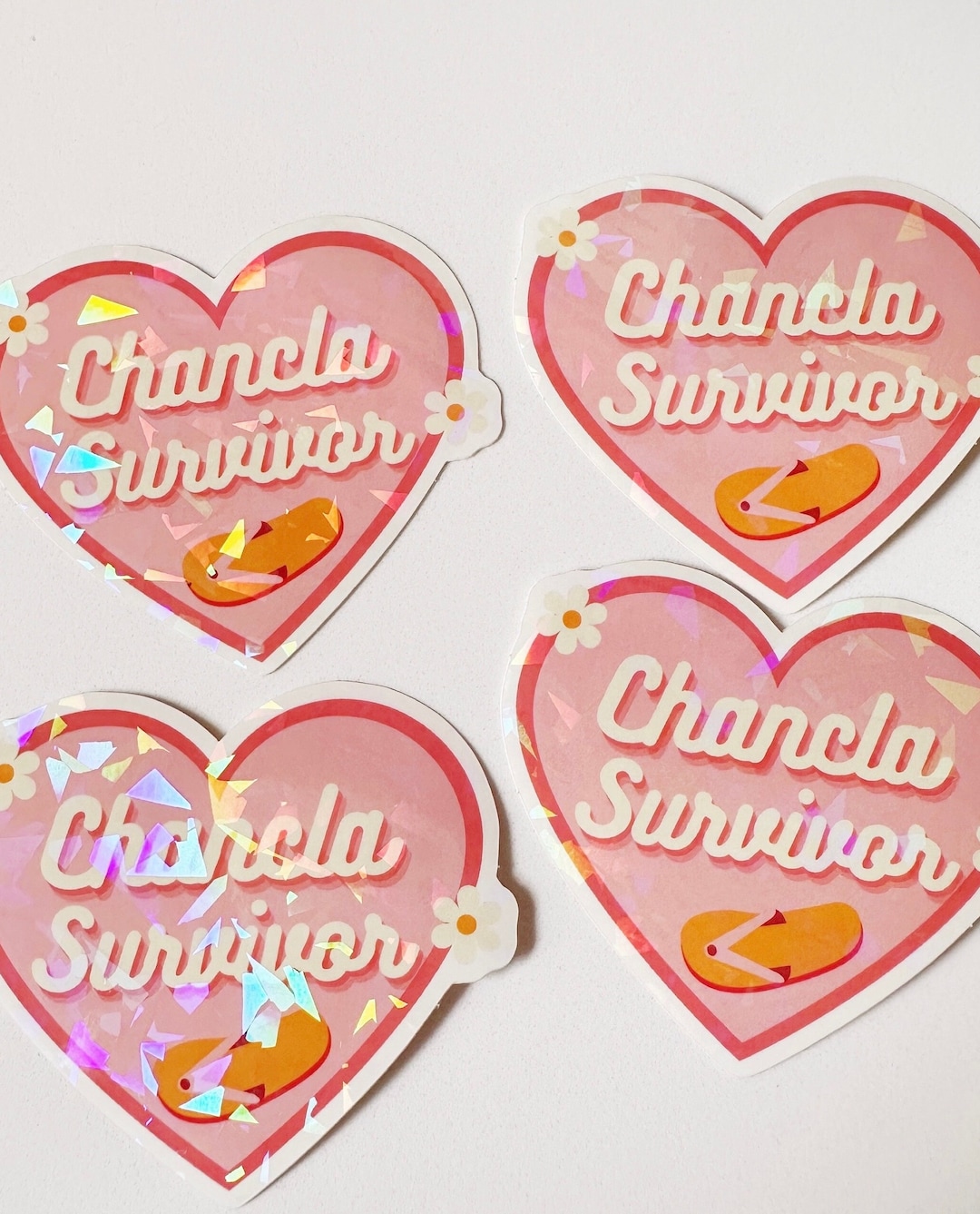 Chancla Survivor Retro Cute Latina Dark Humor Chancleta Trauma Frosted ...