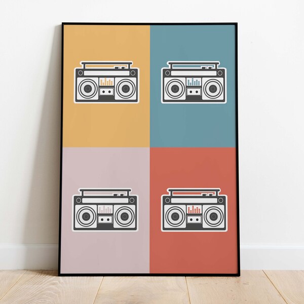 Old School Hip Hop Poster - Etsy