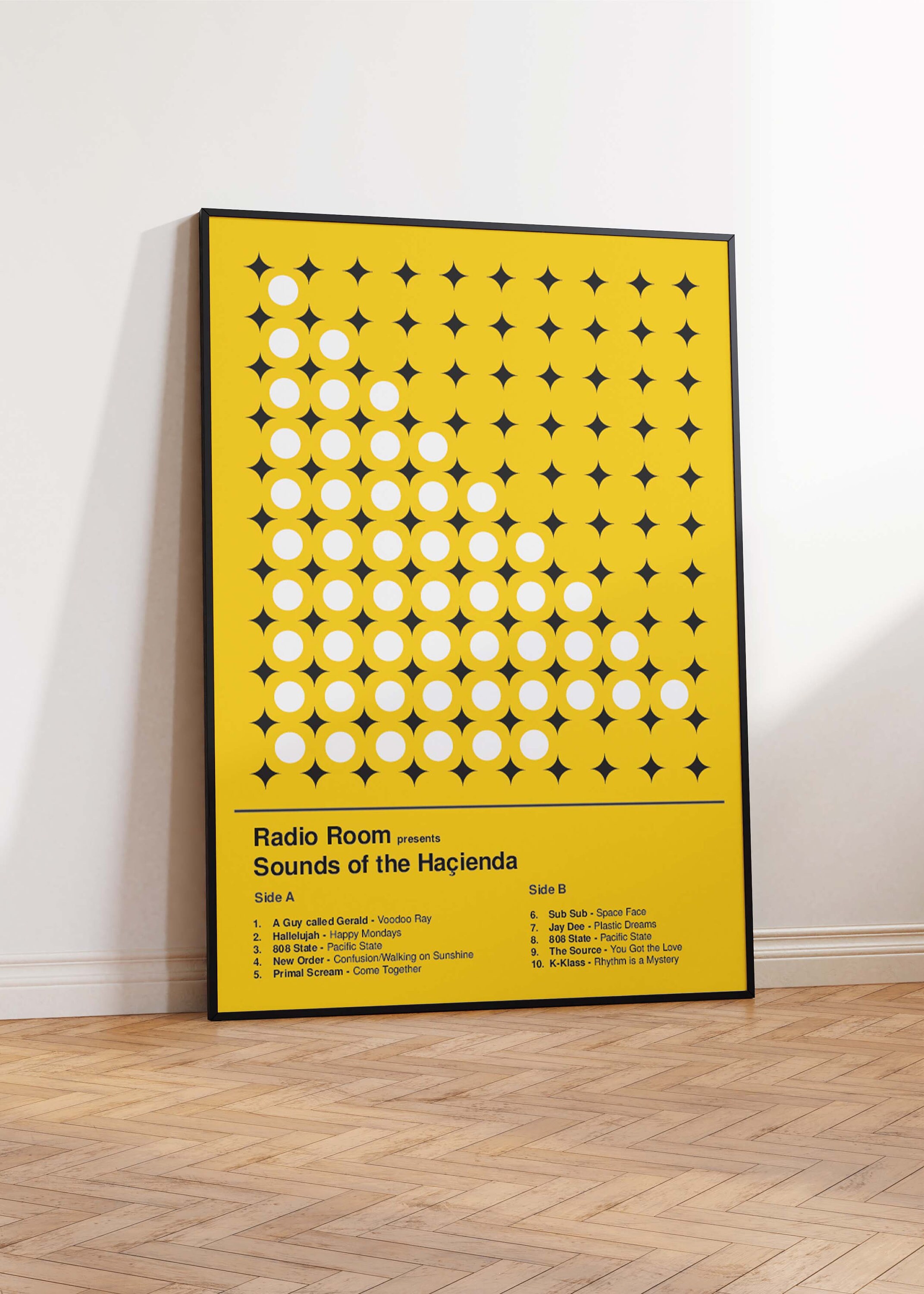 Retro House Music Poster Hacienda Madchester Music Print - Etsy