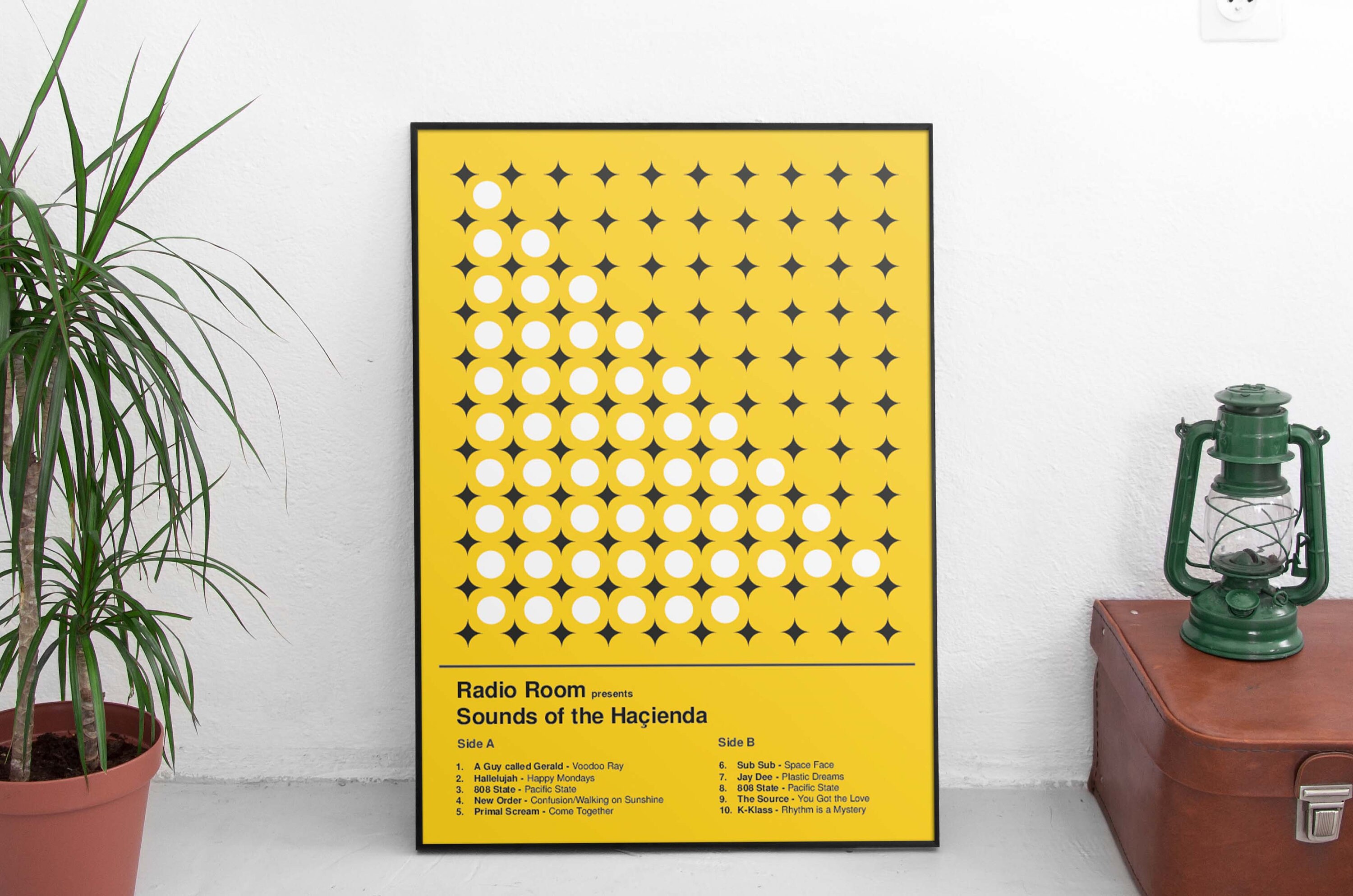 Retro House Music Poster Hacienda Madchester Music Print - Etsy