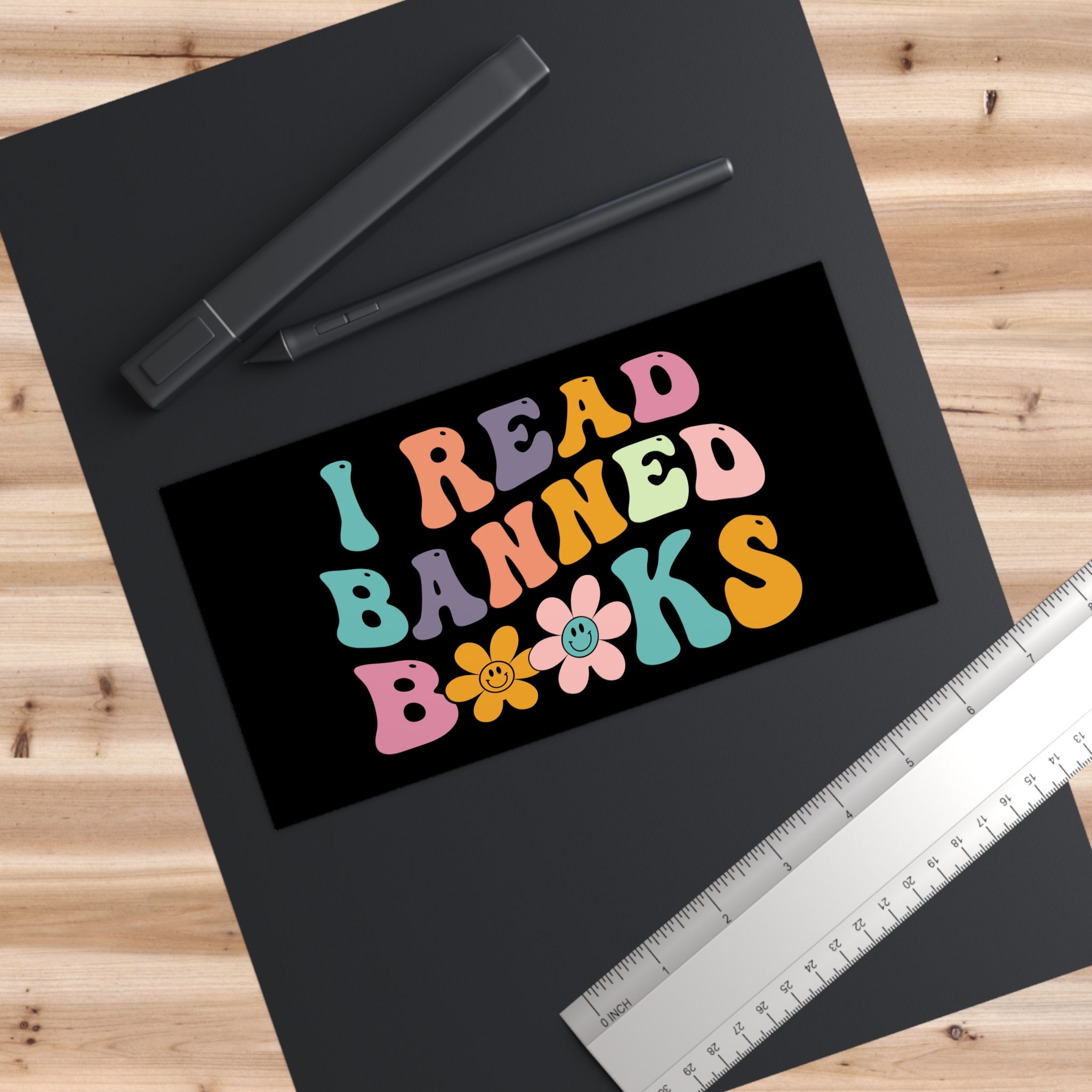Bumper Stickers, I Read Banned Books - Etsy