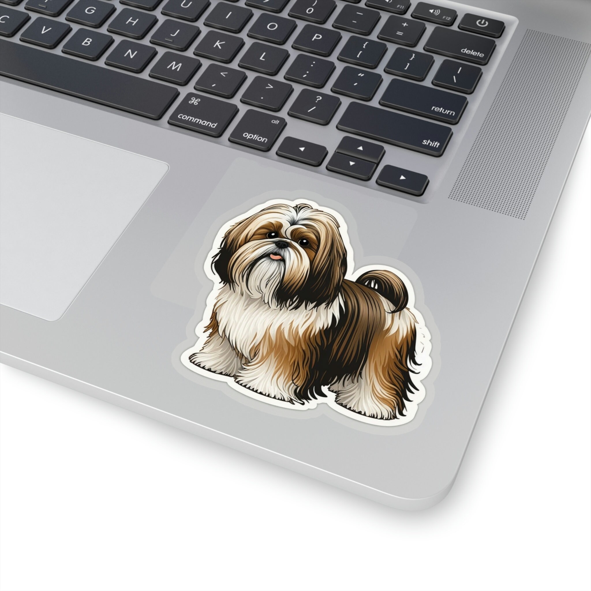 Kiss-cut Stickers, Shih Tzu Dog Sticker - Etsy