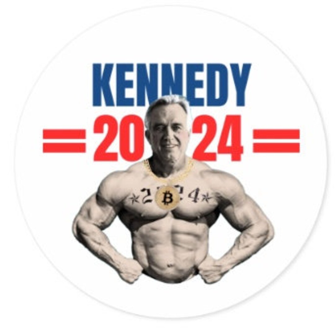 RFK 2024 - Robert F. Kennedy, Jr for President 2024 - Glossy Sticker - Etsy