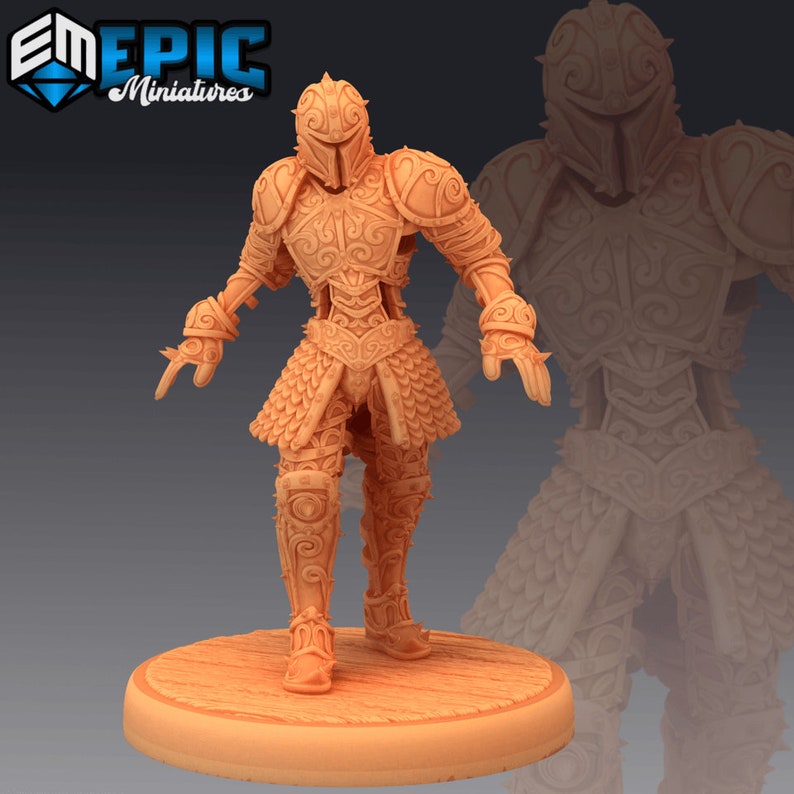 Animated Armor Miniatures - Etsy
