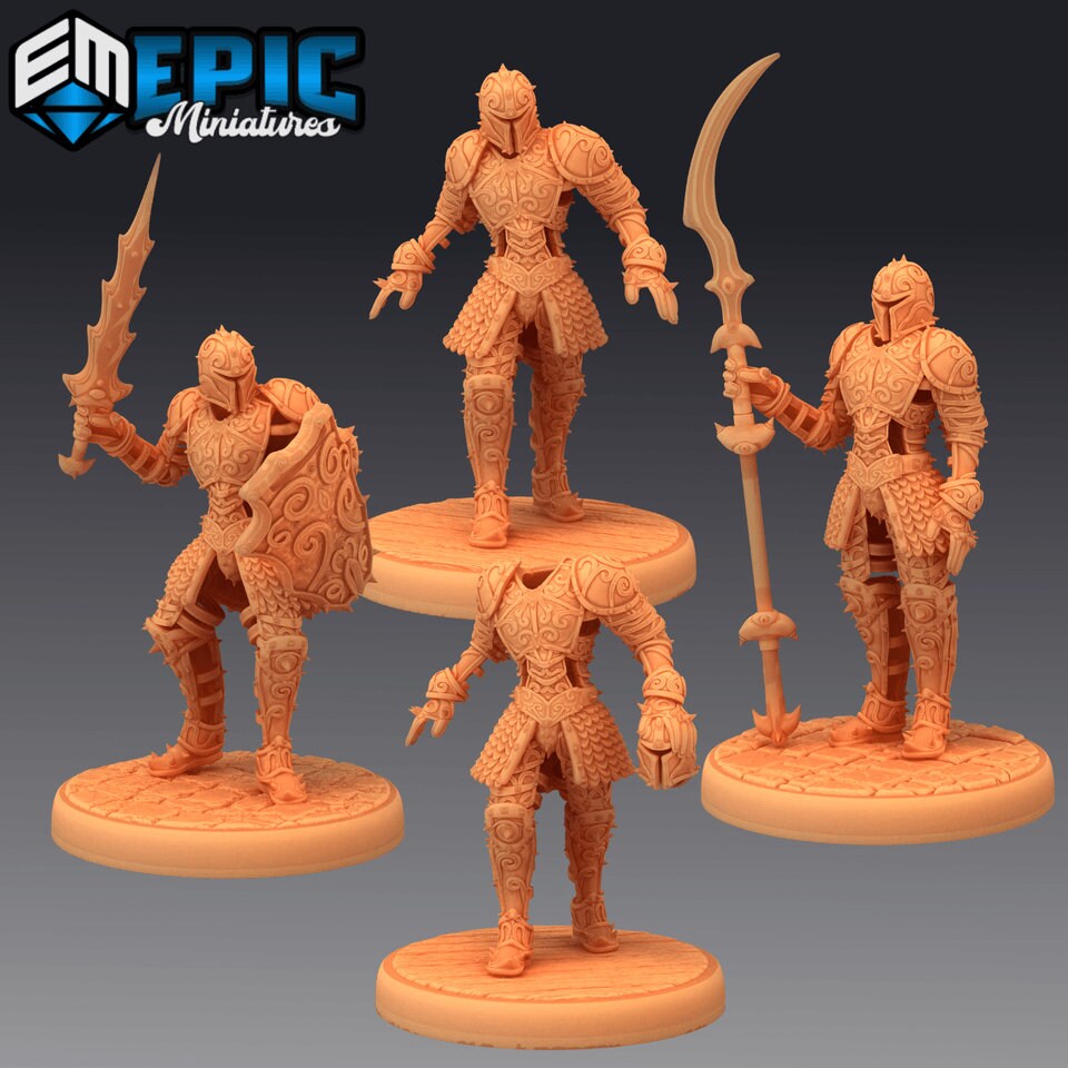 Animated Armor Miniatures - Etsy