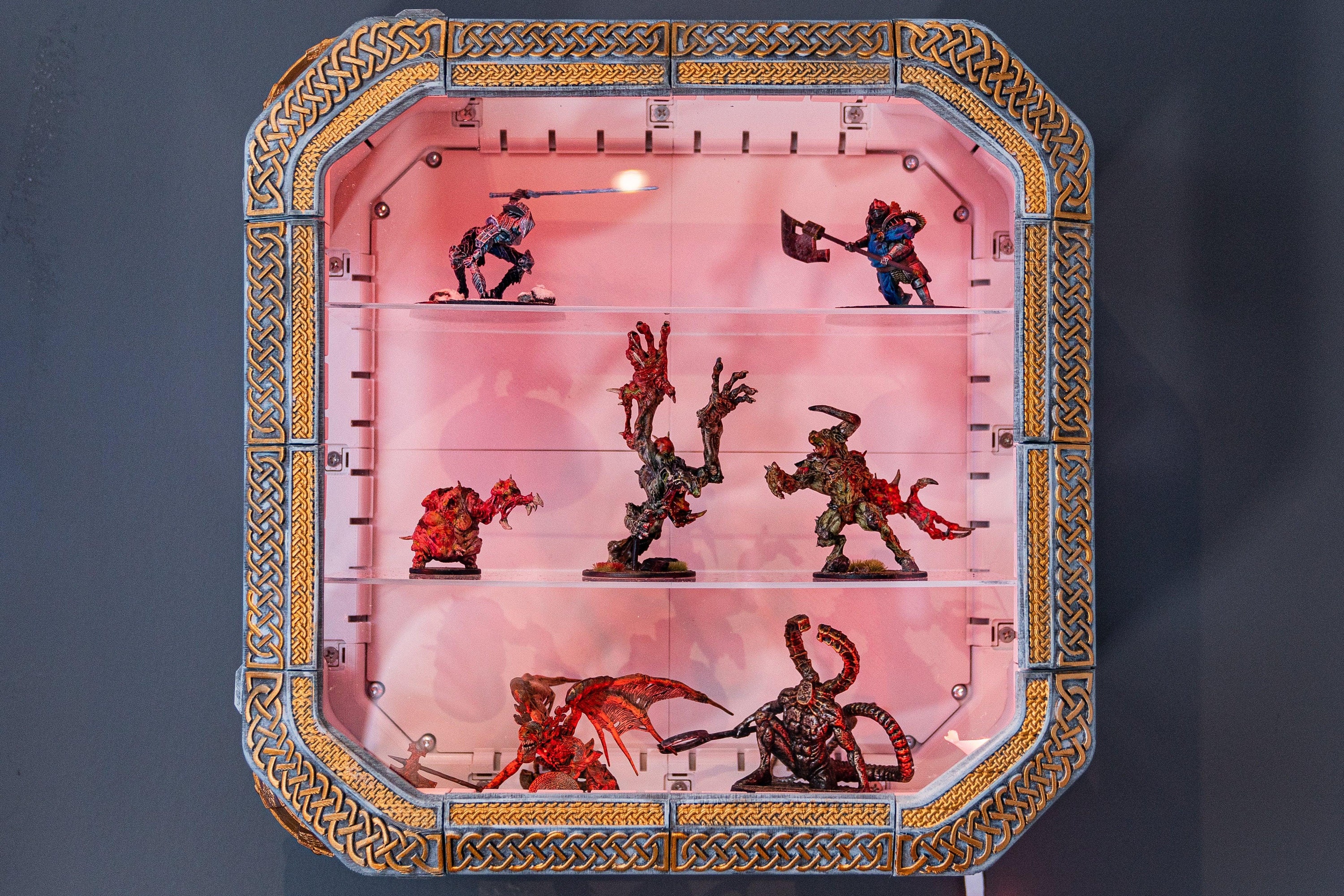 Omni Custom 3d Printed Modular Display Case for Miniatures and More ...