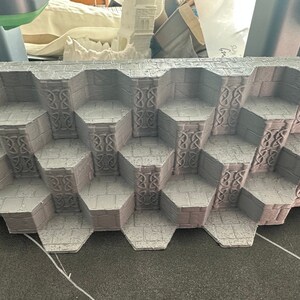 5 Tier Hex Riser to Show off Your Miniatures - Etsy