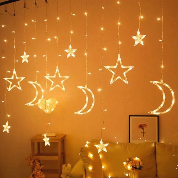 Moon String Lights - Etsy