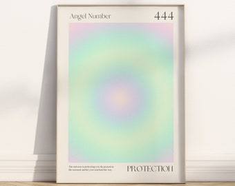 Angel Number Posters - Etsy