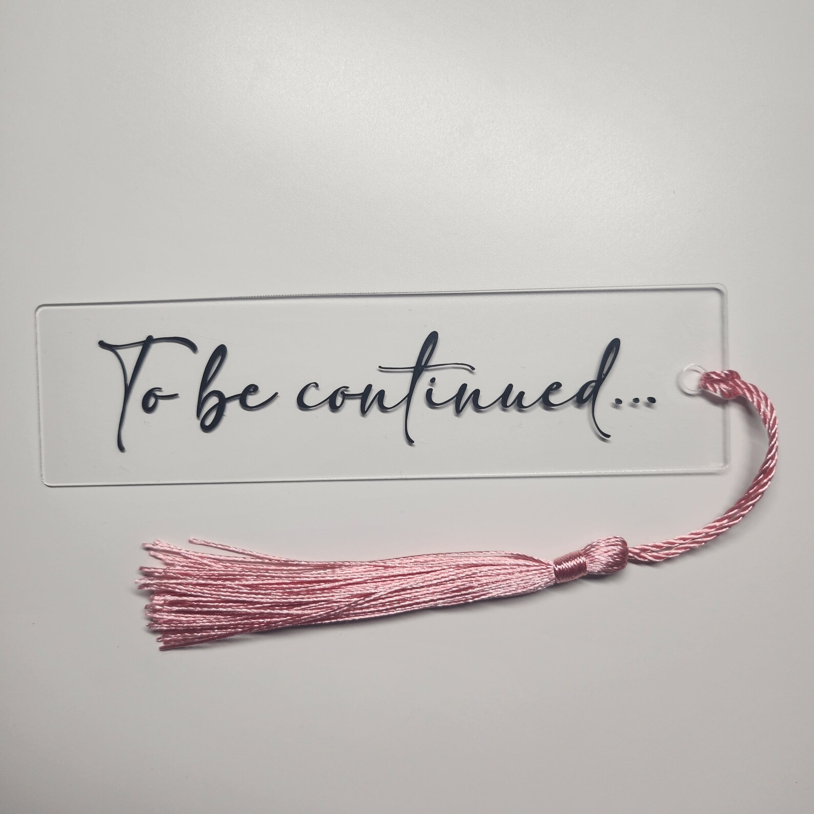 Acrylic Bookmark With Tassel | Fun Phrases | Perfect Gift for Book ...