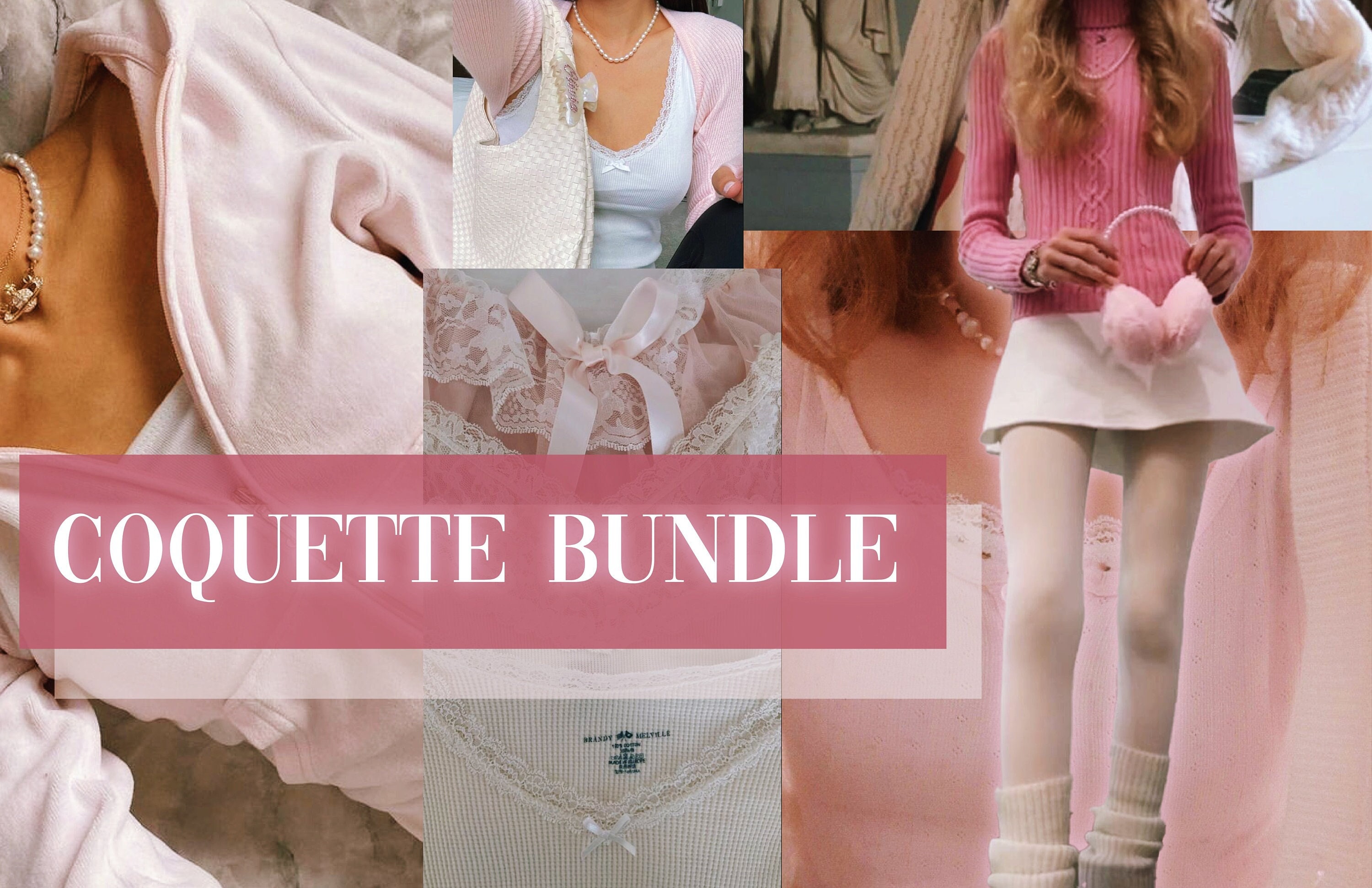 Coquette Clothing Bundle | Style Kit | Starter Pack | Ballet Core ...