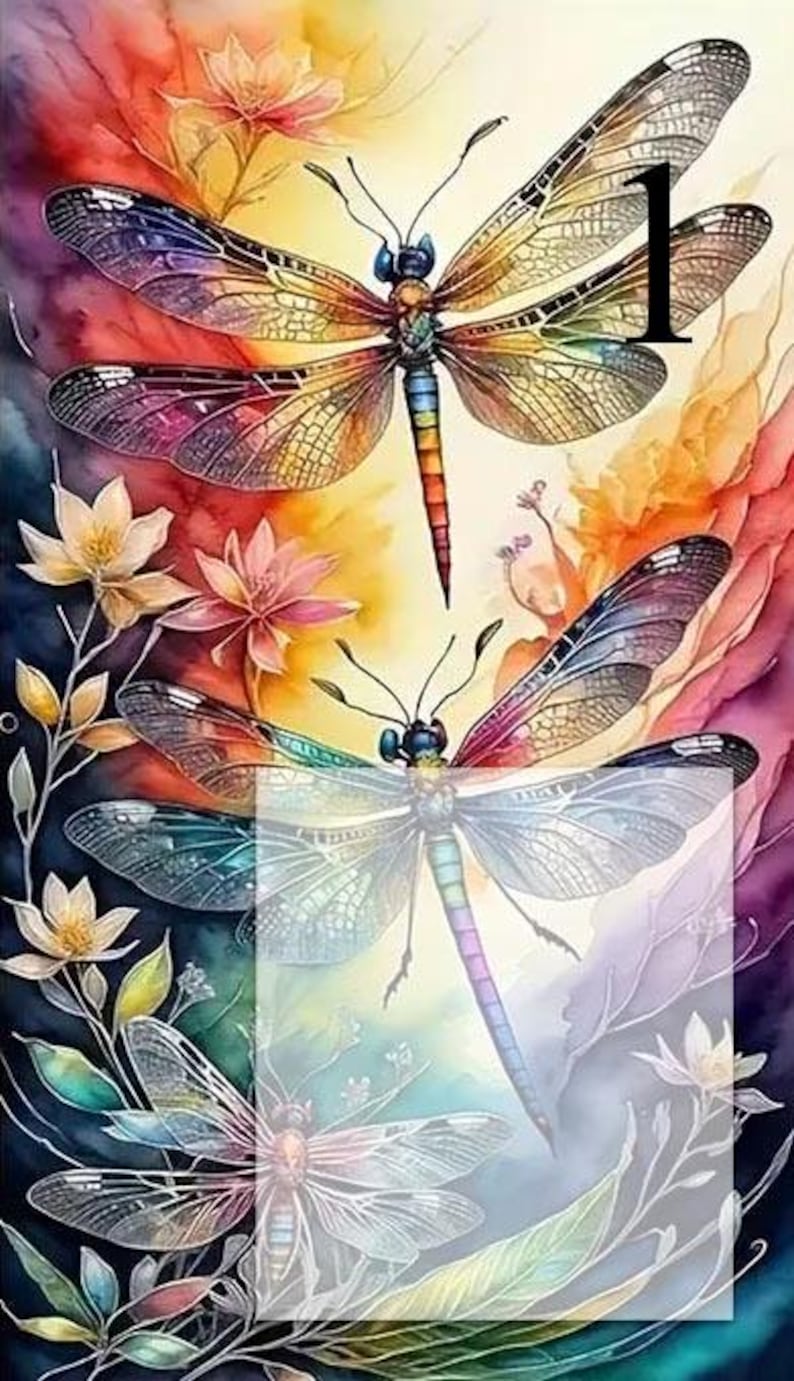 Personalized Custom Cotton Canvas Applique Dragonfly Lily Sunflower ...