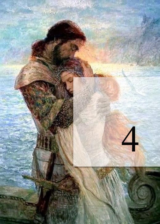 Fabric Panel Canvas Cotton Print Applique Vintage Medieval Knight ...