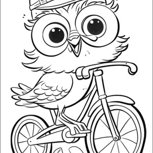 169 Coloring Pages - Cute Bird. Colouring Book PDF - Etsy