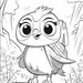 169 Coloring Pages Cute Bird. Colouring Book PDF - Etsy