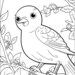 169 Coloring Pages - Cute Bird. Colouring Book PDF - Etsy