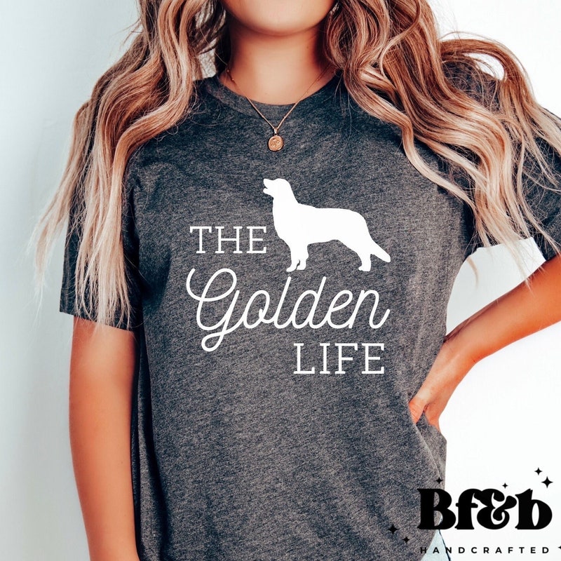 Golden Retriever Shirts - Etsy