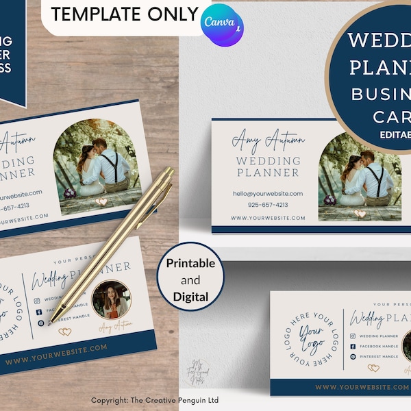 Event Planning Business Cards - Etsy