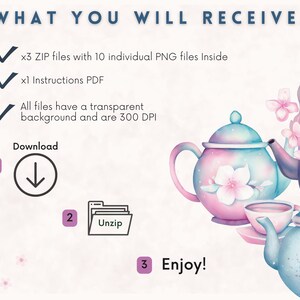 Watercolor PNG Teapot, Clipart, Tea Cup Art, Tea Party PNG, Individual ...