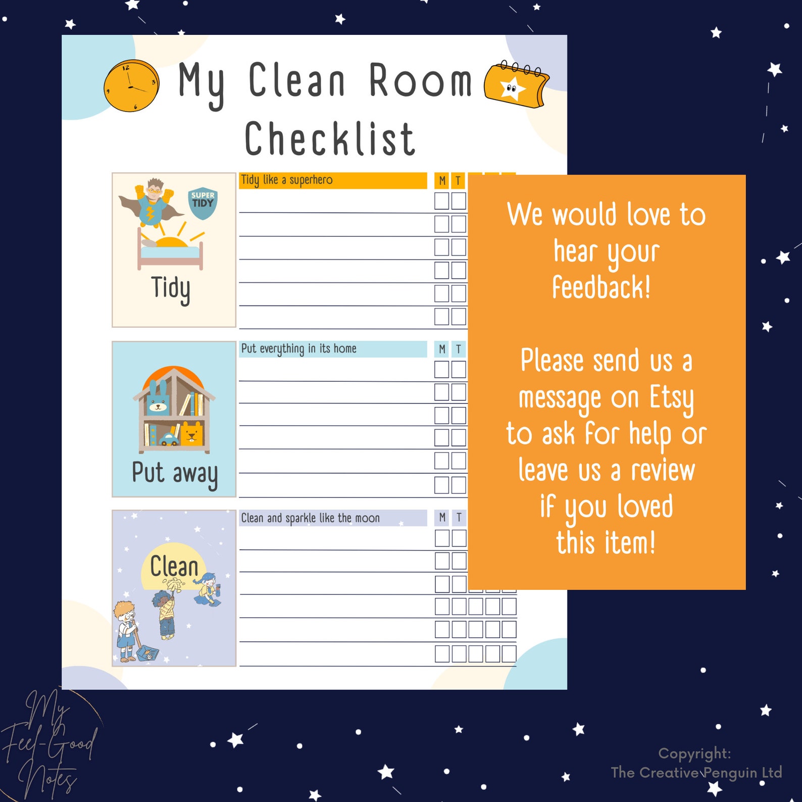 Cleaning Checklist Boy Room | Family Chore Chart for Kids Pictures ...