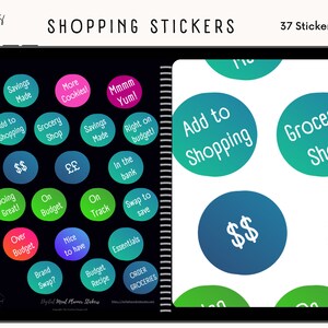 Meal Planner Digital Sticker | Goodnotes | Budgeting | Recipe Book ...