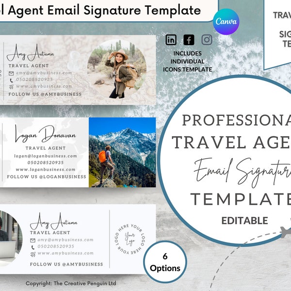 Travel Agent Email Template - Etsy