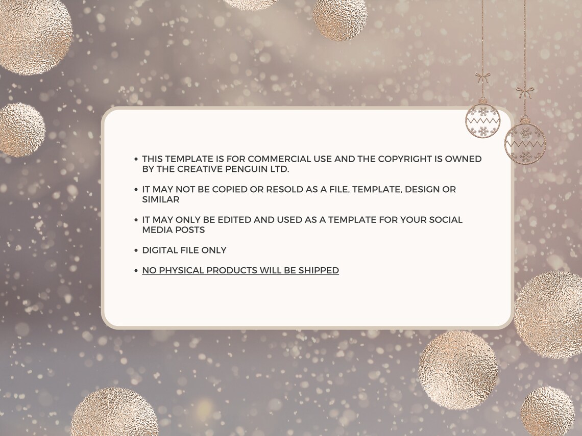 Christmas Social Media Posts for Business, Holiday Stories Editable ...