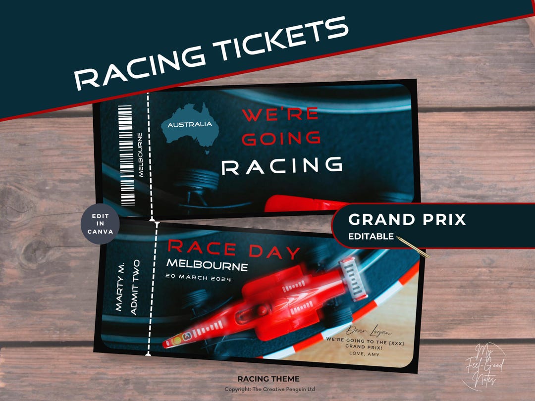 Car Racing Tickets, Race Car Template, Car Motorsport, Grand Prix ...