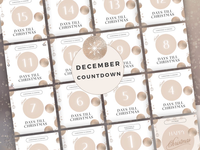 Christmas Social Media Posts for Business, Holiday Stories Editable ...