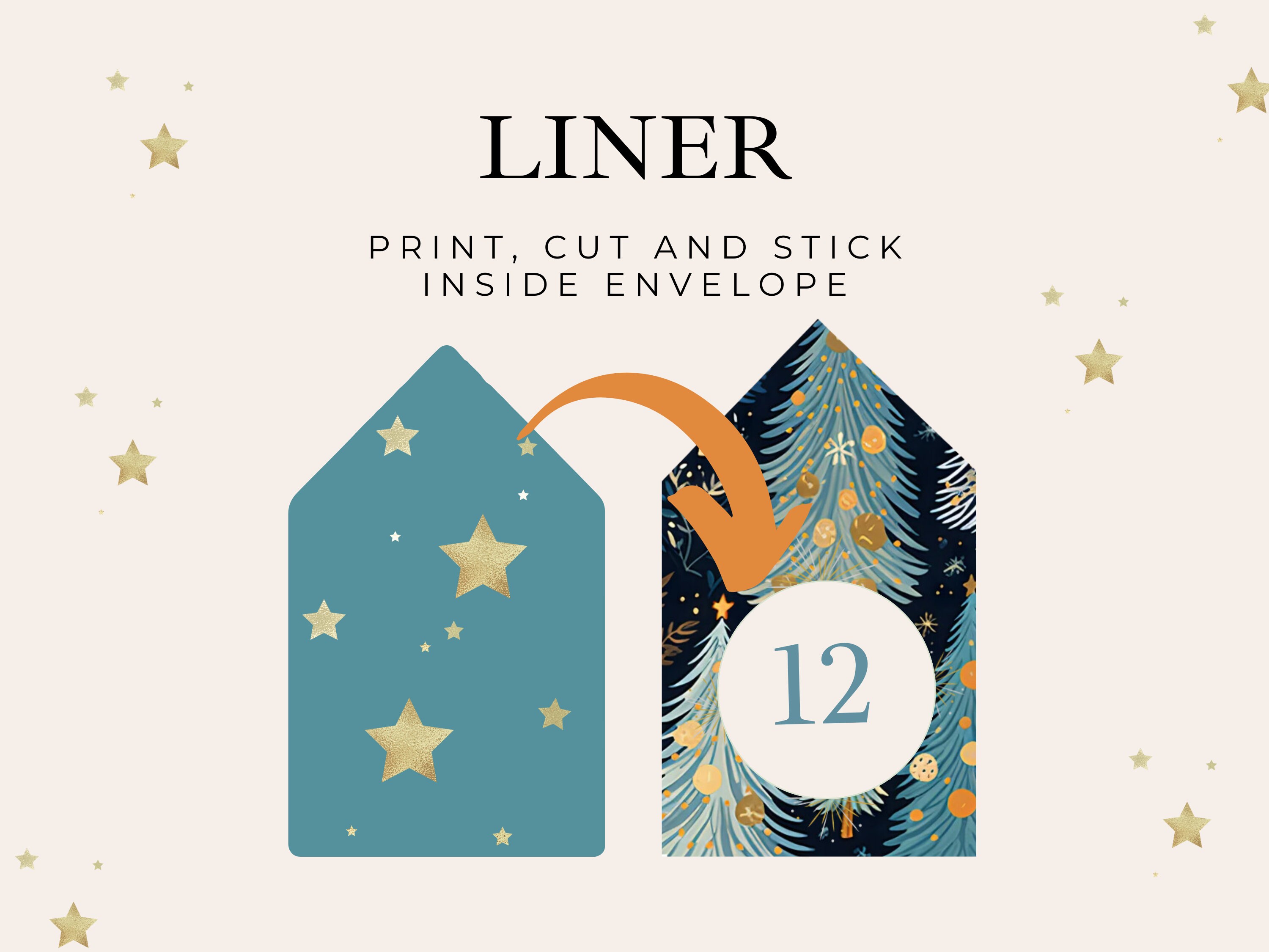 Advent Calendar Kit Printable DIY, Activities Cards, Christmas ...