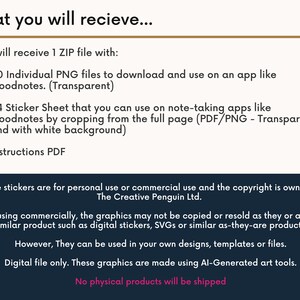 Digital Stickers Note Taking Goodnotes | Sticky Notes Planner Stickers ...