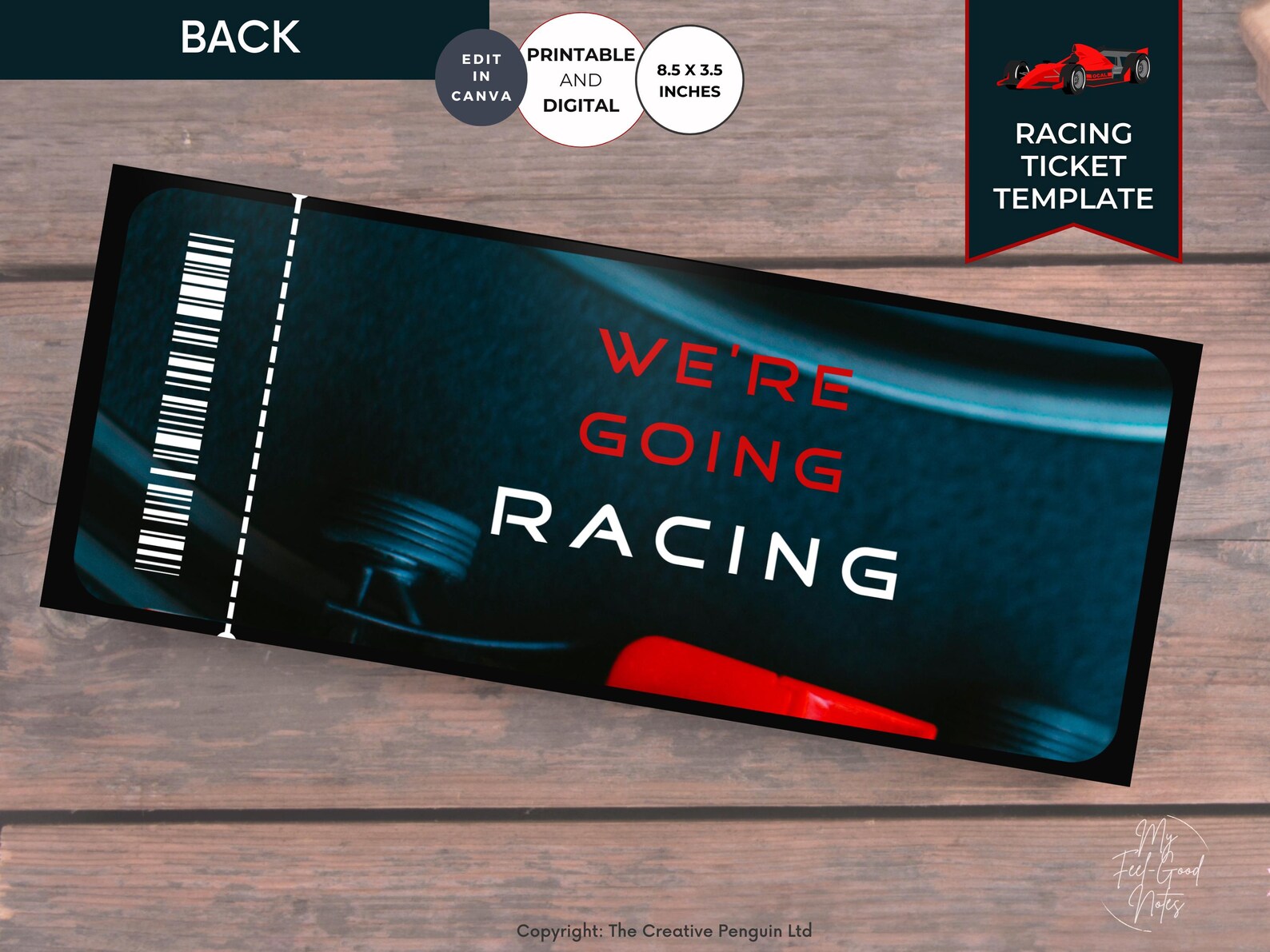 Race Car Tickets, Racing Template, Car Motor Racing, Gift Certificate ...