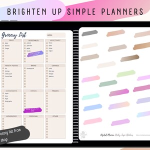 Digital Stickers Note Taking Goodnotes | Sticky Notes Planner Stickers ...