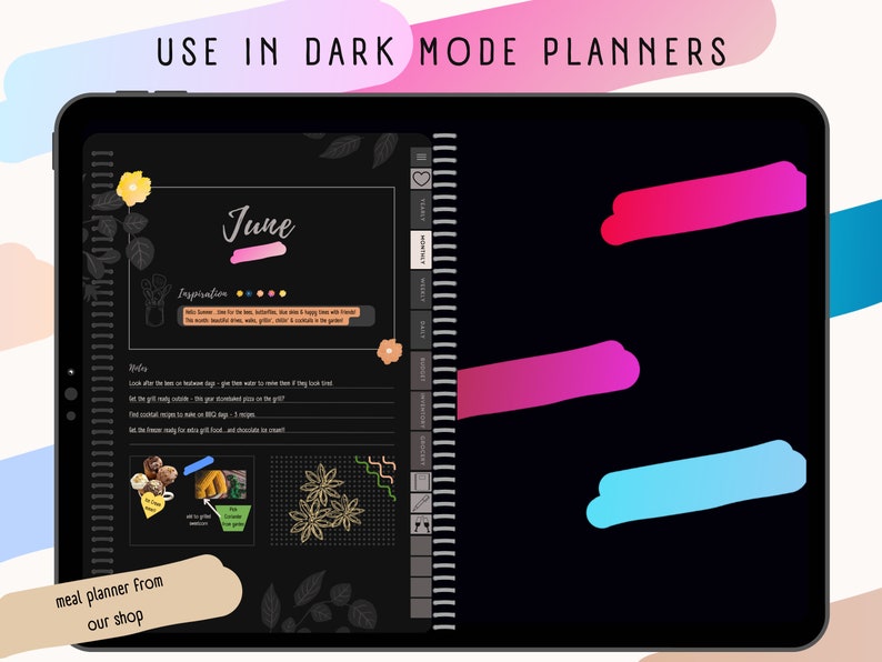 Digital Stickers Note Taking Goodnotes Sticky Notes Planner - Etsy