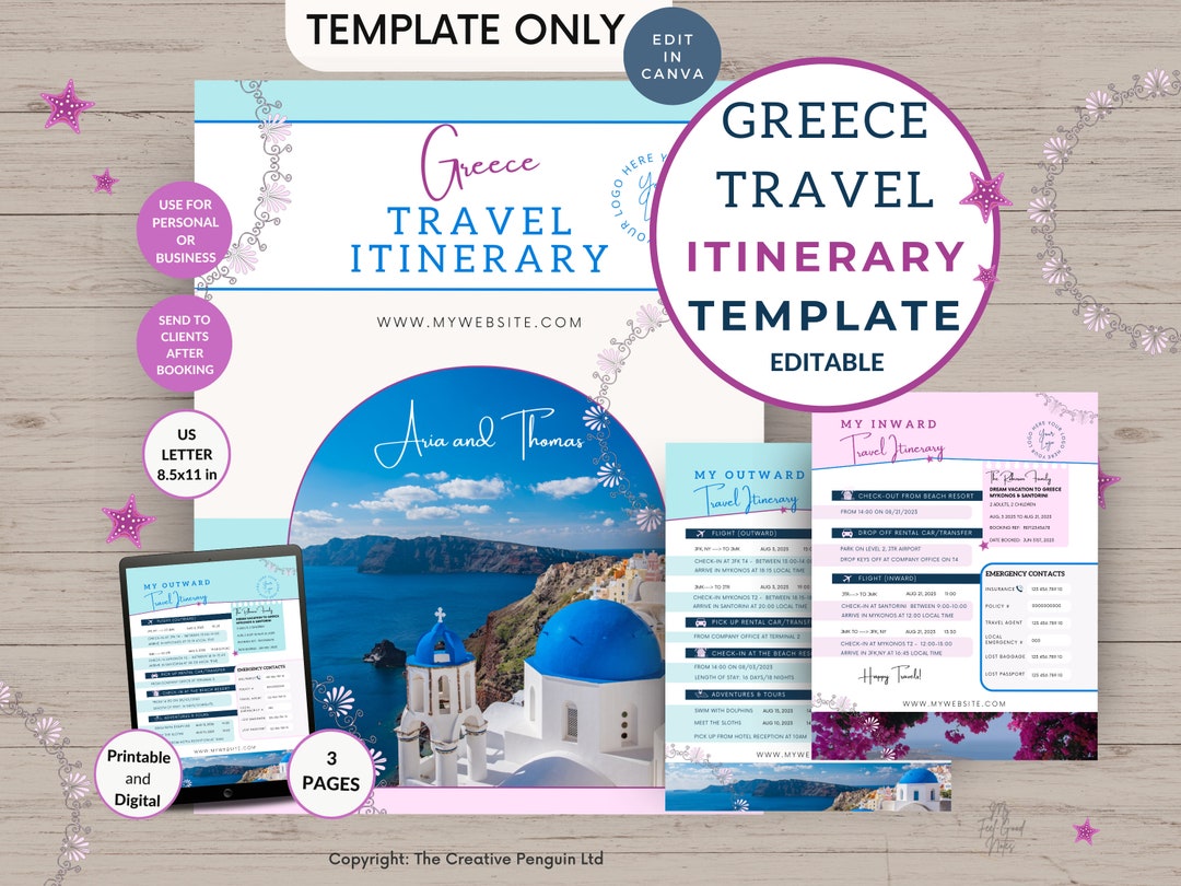 Greece Travel Itinerary, Travel Agent, Bachelorette Weekend Girls Trip ...