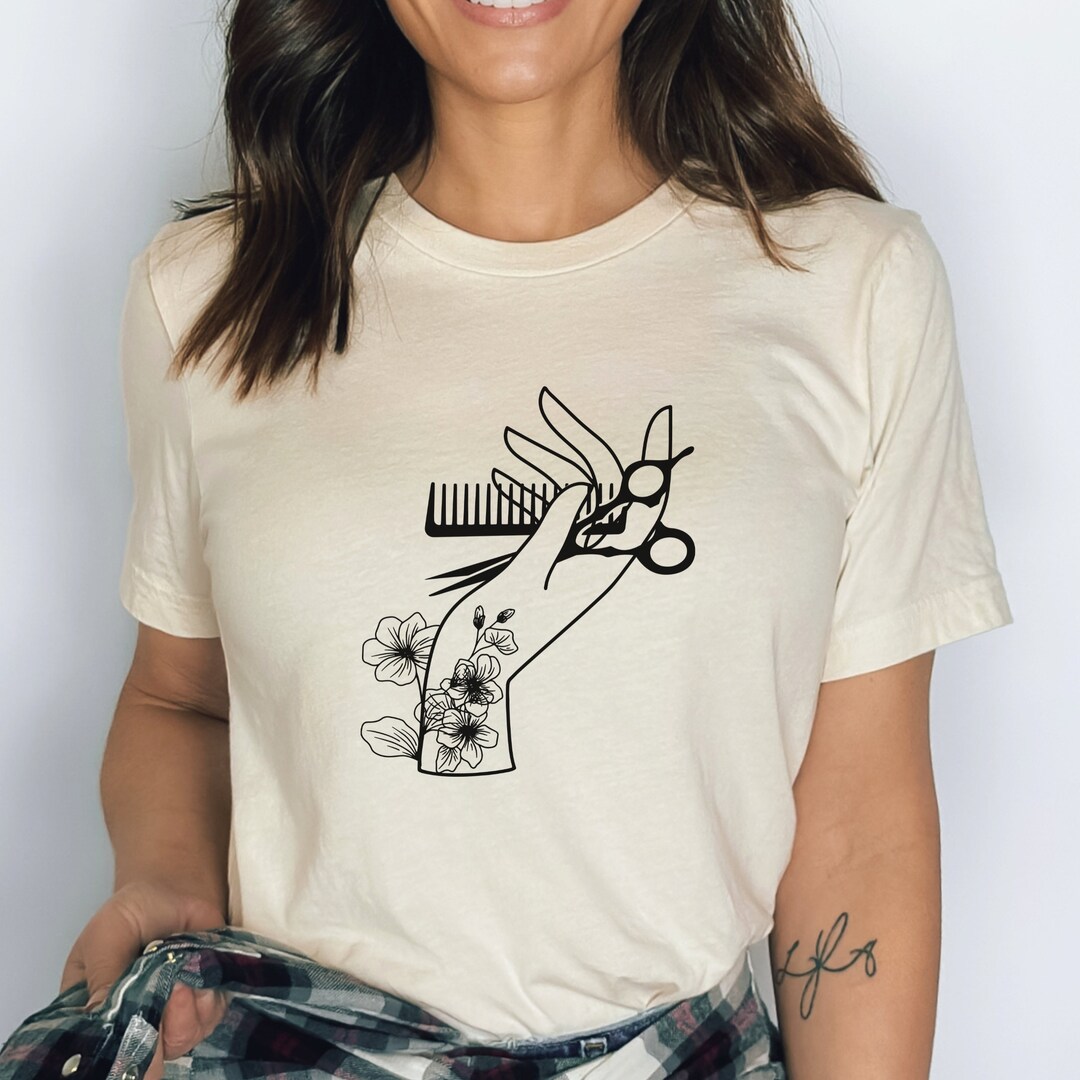 Hairdresser Shirt, Hair Dresser Shirt, Hairstylist Gift, Hairapist ...