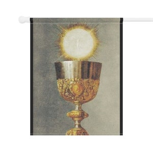 Holy Eucharist Flag Garden Banner - Catholic Christian Orthodox - Show ...