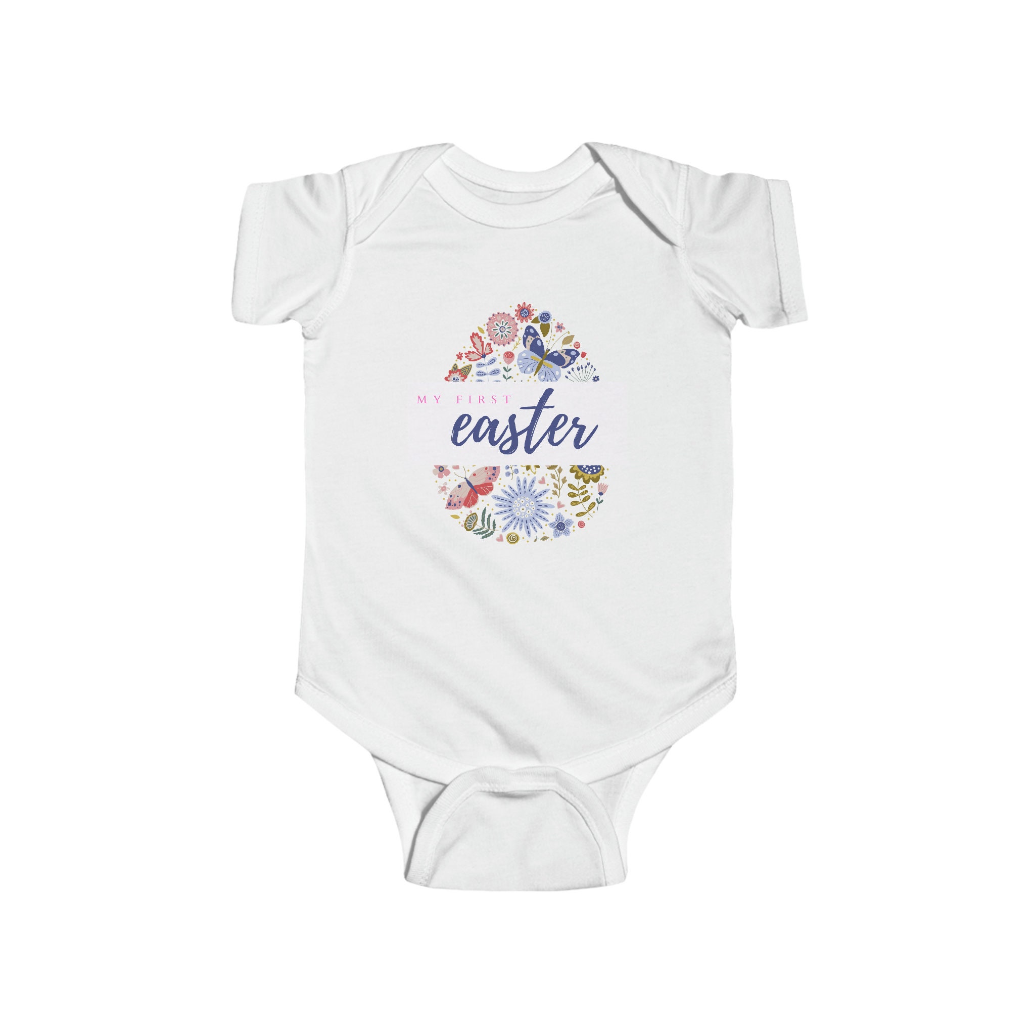 My First Easter Onesie for Infant and Toddler Bodysuit Pink - Etsy